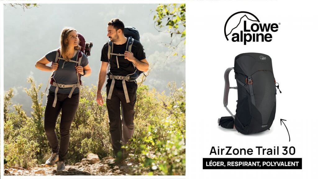 AirZone Trail 30 : le sac à dos polyvalent de Lowe Alpine - Blog Chullanka